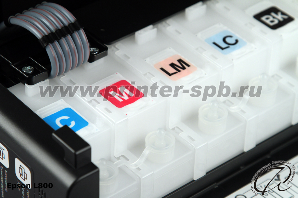 Epson L800: Пробки во внешних емкостях | Фотография